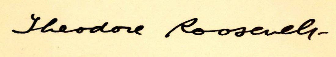 Teddy Rosevelt.