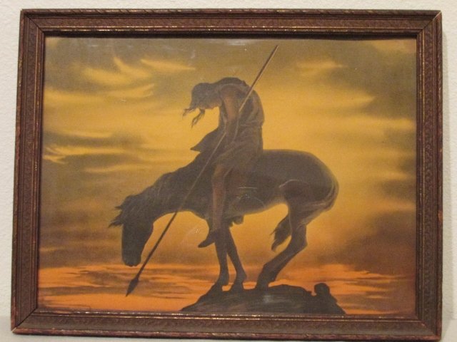 End Of The Trail James E. Fraser Print 1923 Original