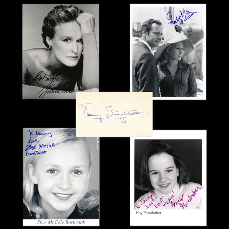 Famous Movie & TV Actresses - Autographs