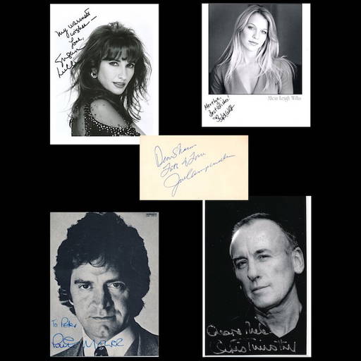 Famous Soap Opera Stars Autographs