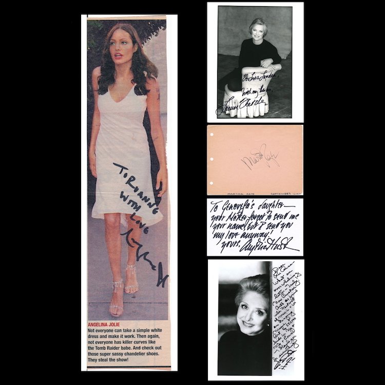 Oscar Winning Actresses - Autographs