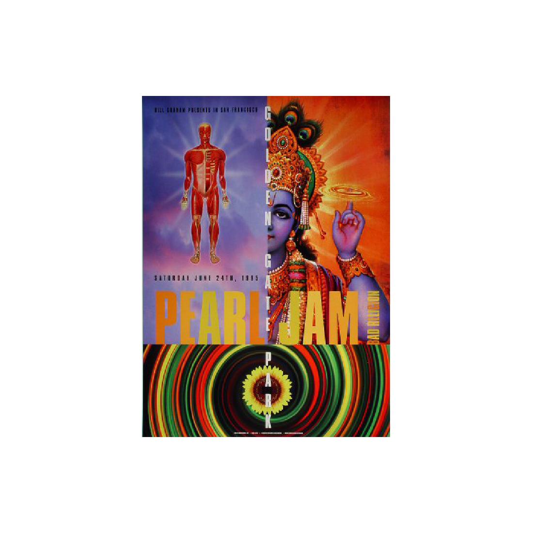 Pearl Jam - 1995 Concert Poster