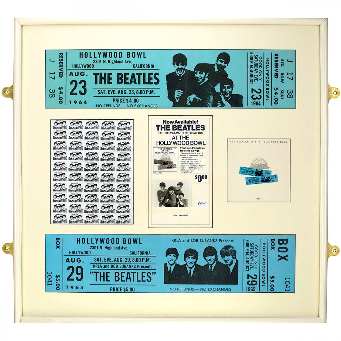 The Beatles - Hollywood Bowl - Promotional Display