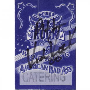 Kid Rock Autographed Guitar