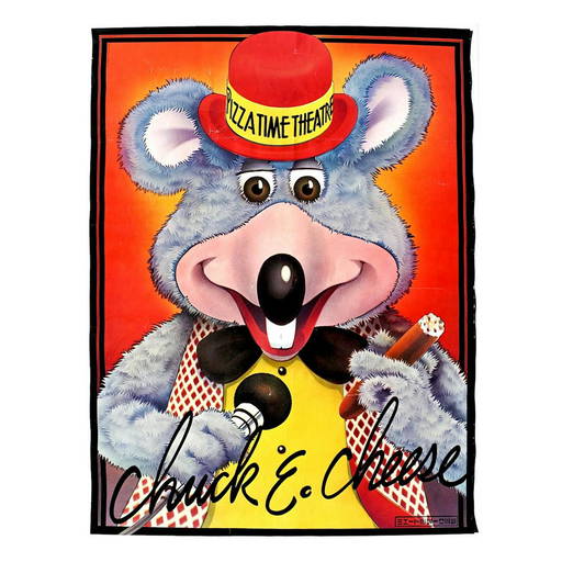 Chuck E. Cheese 1977 Original Poster