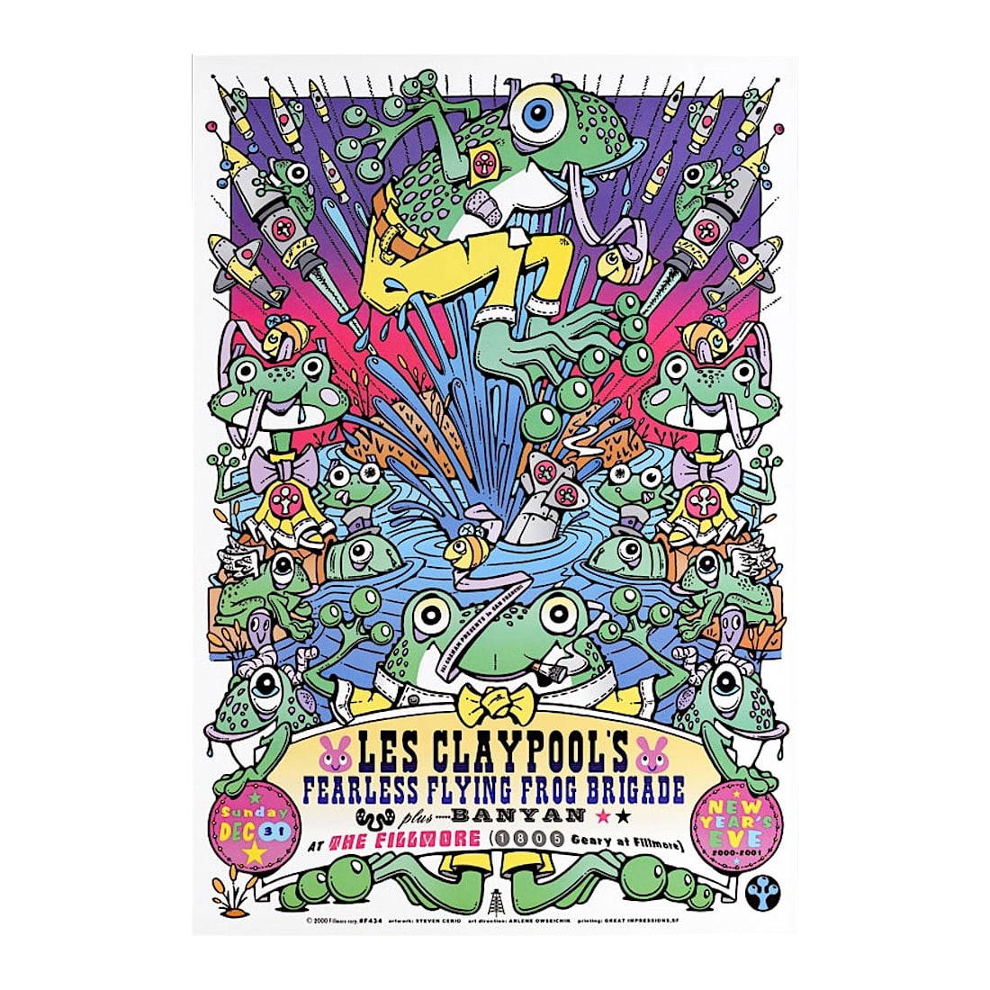 Les Claypool's Fearless Flying Frog Brigade - 2000 Fillmore Concert ...