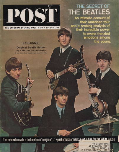The Beatles 1964 Evening Post Magazine