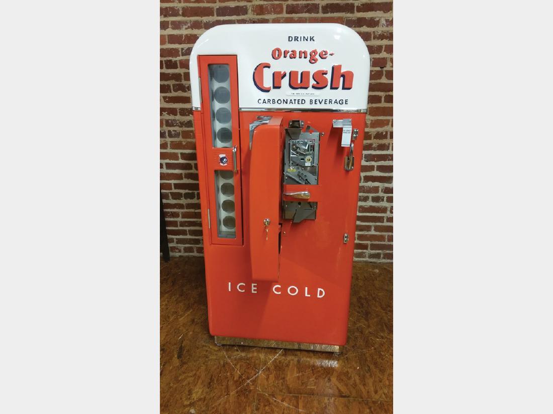 Orange-Crush Vendo 81 Vending Machine