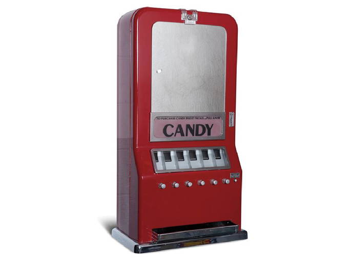 Candy Coin Operated Vending Machine