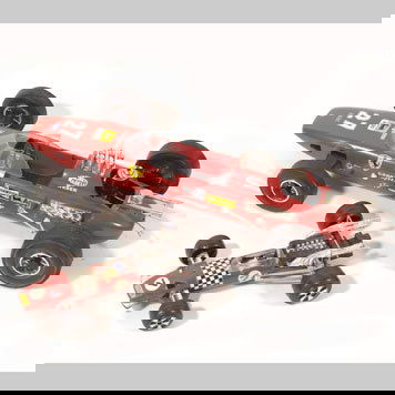 1210- TESTORS TETHER LINE INDY RACE CAR AND FERRARI RAC