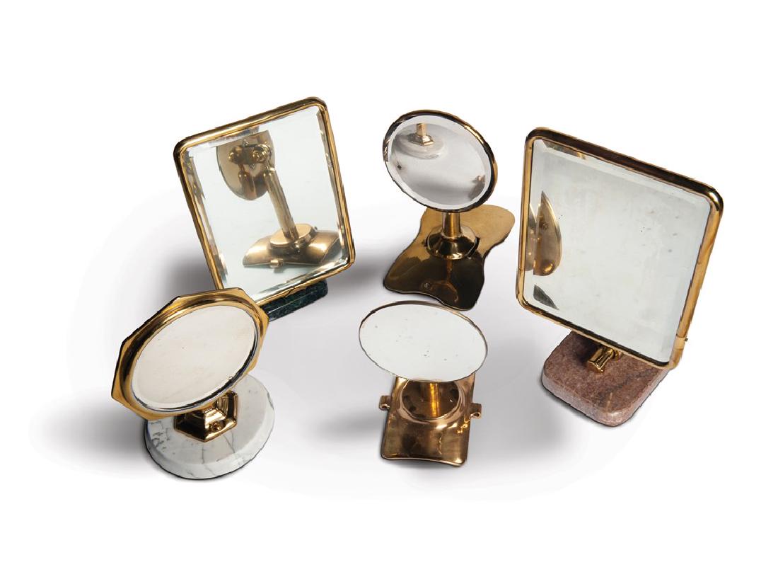 Brass Era Sideview And Tire Mounted Mirrors