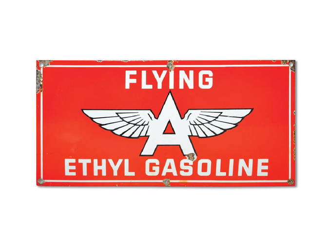 Flying A Ethyl Gasoline Sign - May 30, 2019 | RM | Sotheby's in IN