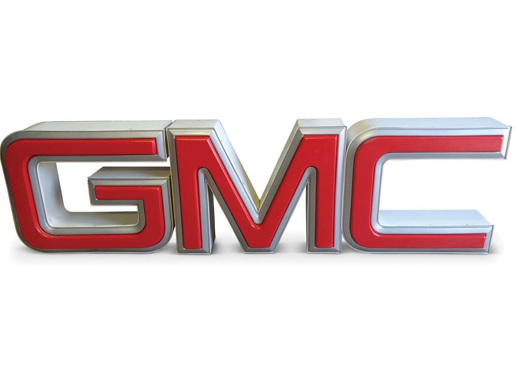 Gmc Large Lighted Plastic Letters