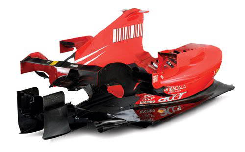 Engine Cover With Floor For Ferrari F2007