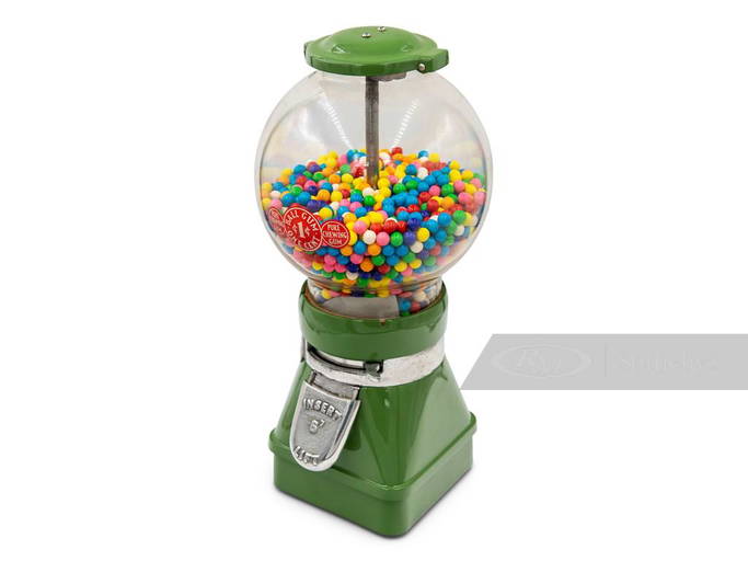 Auzzie 1¢ Ball Gum Machine