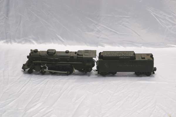 0200: Lionel Locomotive 8142 C&O 4-4-2 steam locomotive
