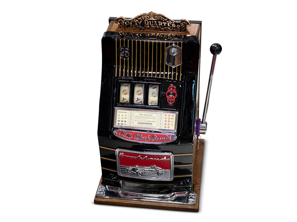 Reproduction Mills Black Beauty Brooklands 25¢ Slot Machine