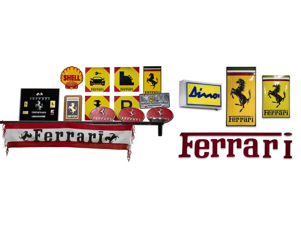 Ferrari Porcelain Signs And Wall Décor