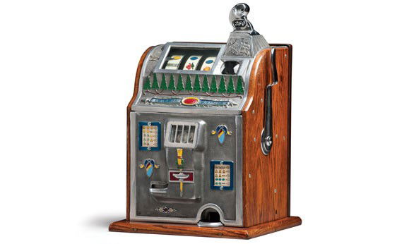 293: Mills-Bell "1776" 25-Cent Slot Machine