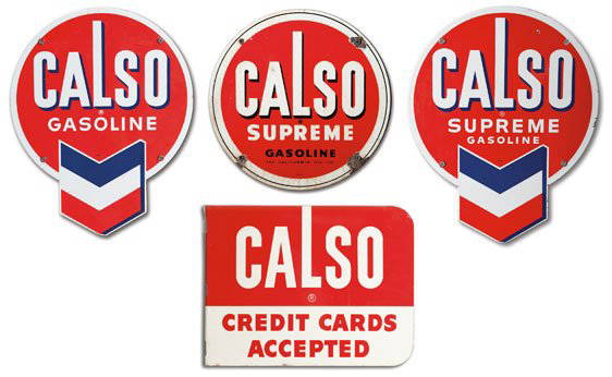 Four Calso Gas Signs - Jun 09, 2012 | RM | Sotheby's in NH