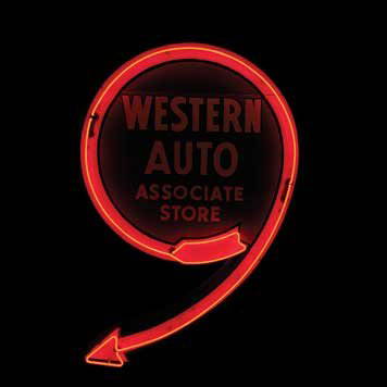 1316 Western Auto Neon