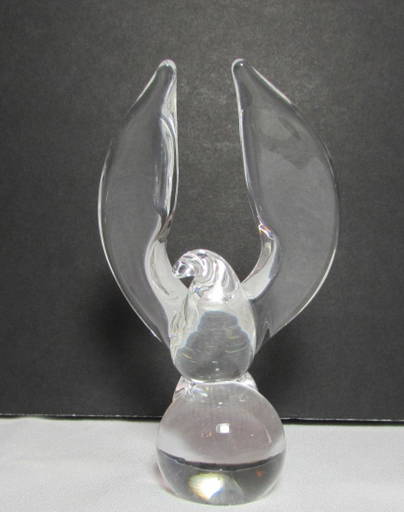 Steuben Eagle Art Glass Crystal Lloyd Atkins