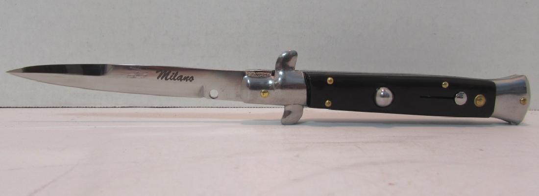 Milano Automatic Push Button Switchblade Knife