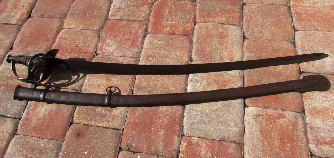 NASHVILLE PLOW WORKS SABER SWORD CAVALRY CIVIL WAR