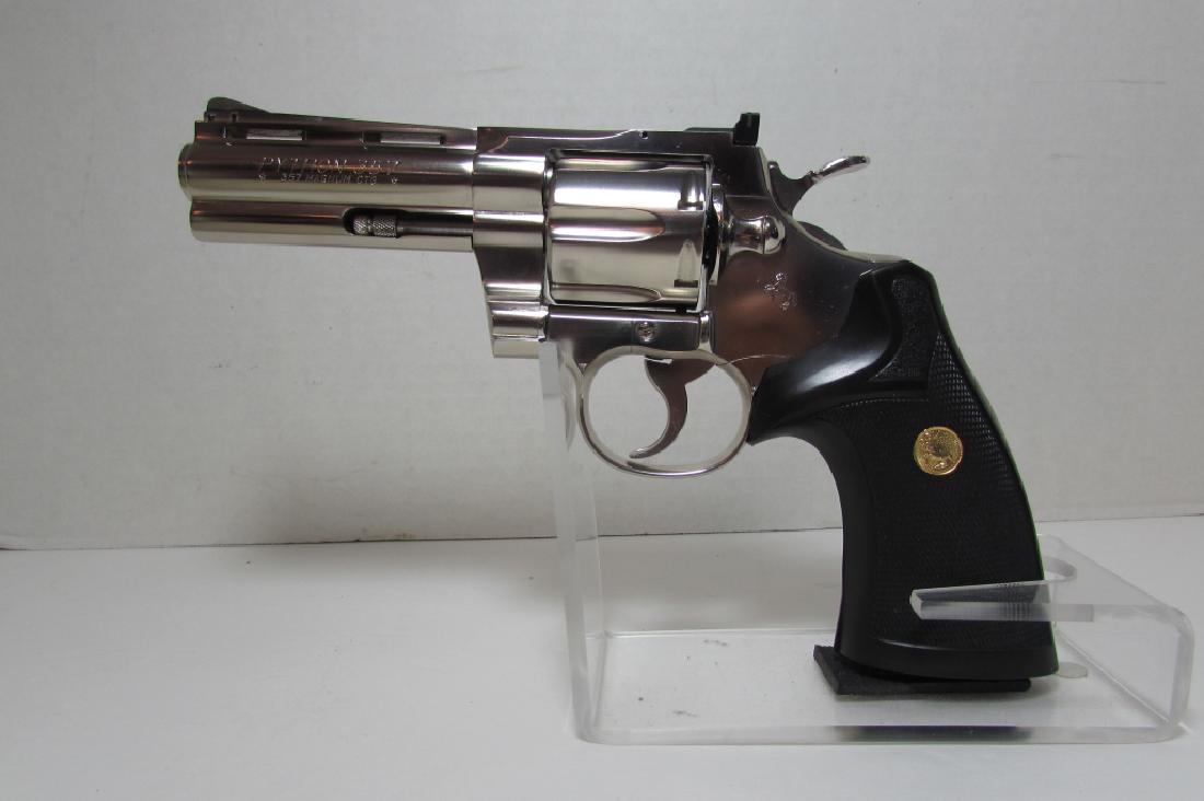 COLT PYTHON HANDGUN 357 CAL 6 SHOT 1968 E NICKEL
