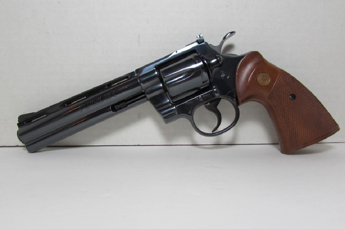 COLT PYTHON 357 MAG 6" BLUED 1974 PISTOL HANDGUN