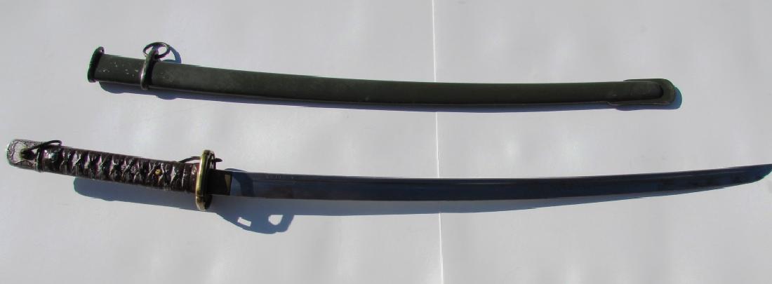 SAMURAI UCHIGATANA KATANA TACHI SWORD & SCABBARD