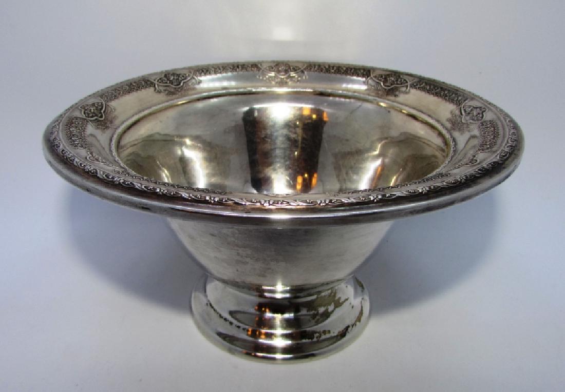 SIMPSON HALL MILLER STERLING SILVER SERVING BOWL