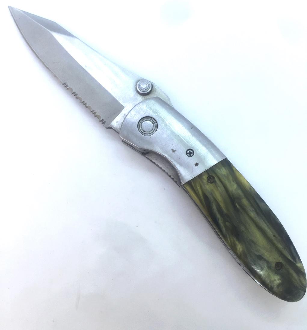 8" DOUBLE ACTION SWITCHBLADE AUTOMATIC KNIFE