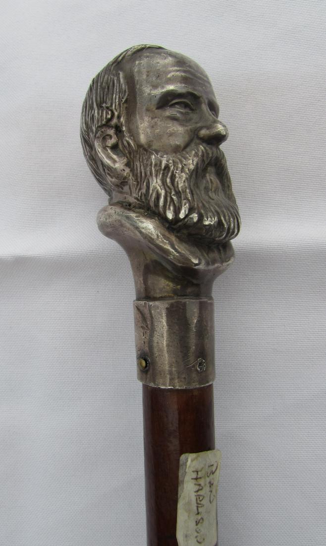 PRESIDENTIAL CAMPAIGN CANE BENJAMIN HARRISON 1888