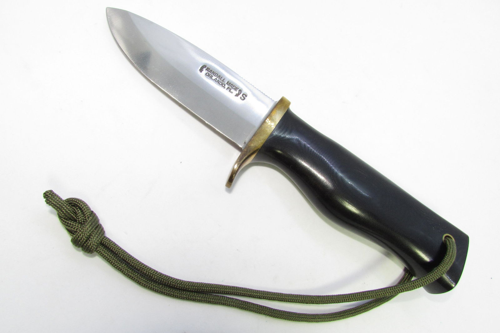 Randall Stainless Fireman Special Knife Micarta 14