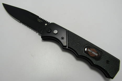 Harley Davidson Automatic Pocket Knife Switchblade