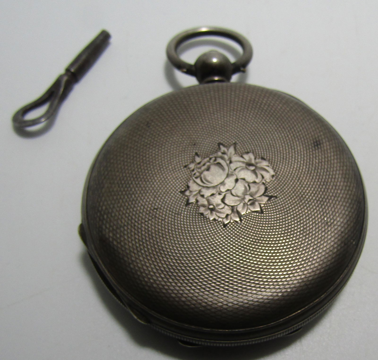 BOURQUIN STERLING SILVER POCKET WATCH ANTIQUE KEY - Oct 10, 2021 ...
