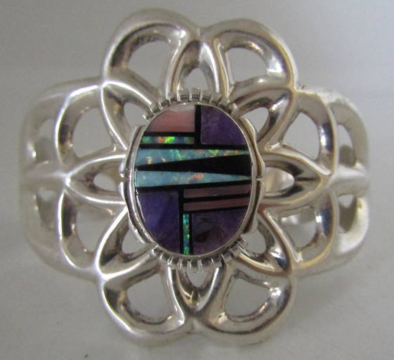 BEGAY INLAY CUFF BRACELET STERLING SILVER - Dec 04, 2022 | Imperial ...