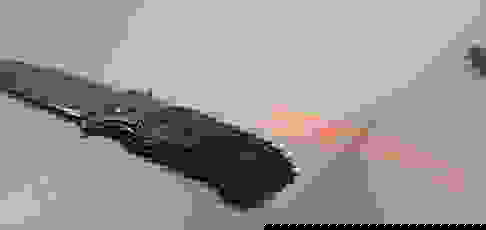 12" Large Switchblade Hunting Knife Auction