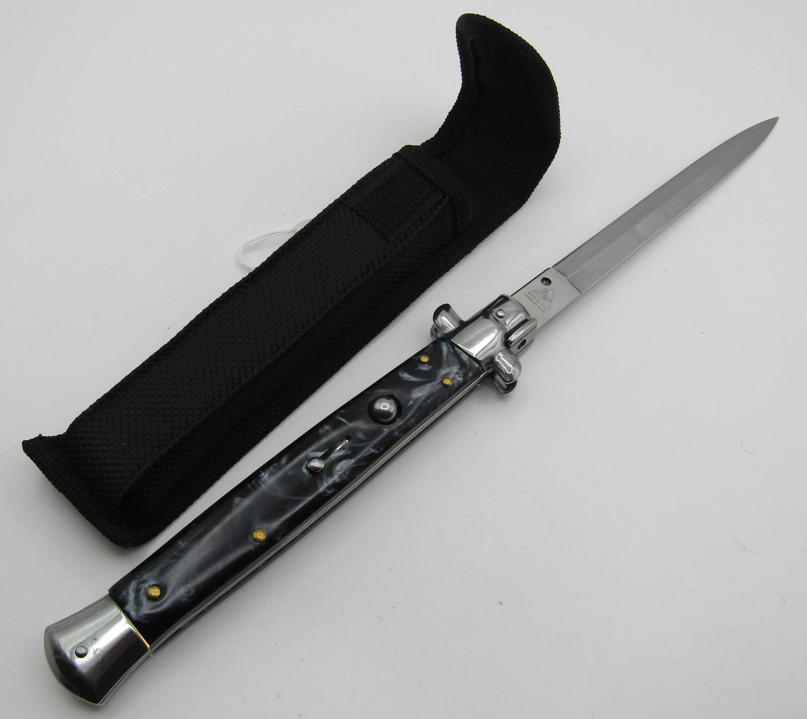 Large Italy Switch Blade Knife Auction