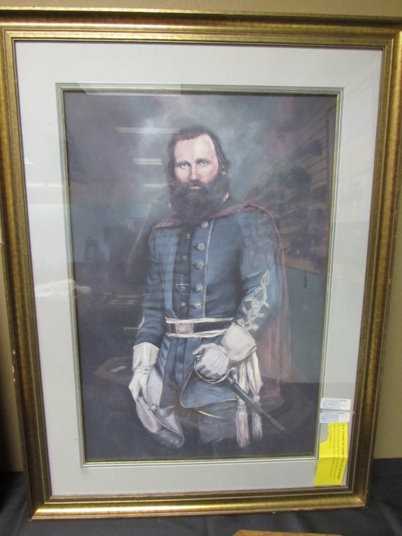 J.M. GARNER ARTIST SIGNED PROOF J.E.B. STUART : Lot 40