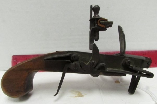 Hinde Tinder Pistol Flint Lock Gun Strike A Light