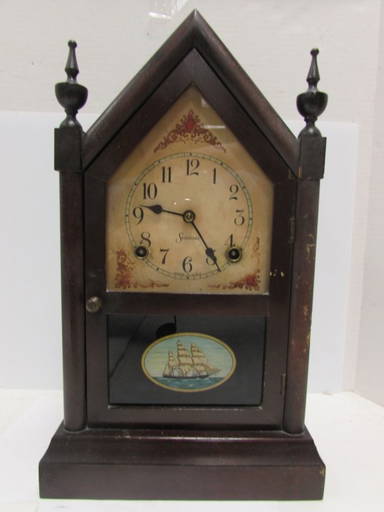 Sessions Copley 8 Day Mantel Clock Steeple