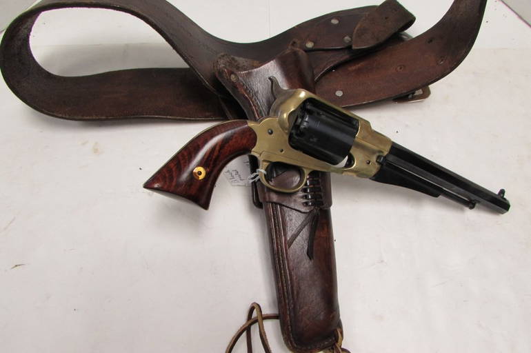 Asm Black Powder Handgun 44 Cal Italy