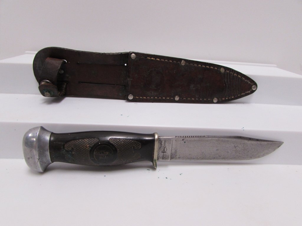Remington Umc Knife Rh28 & Leather Sheath
