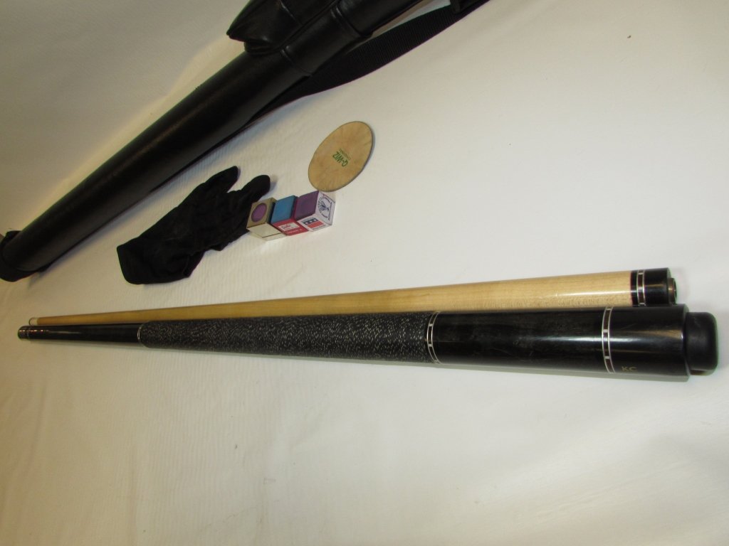 KC CUSTOM POOL CUE BILLIARDS STICK + EQUIPMENT