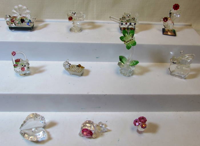 11pc Miniature Iris Arc Crystal Collection