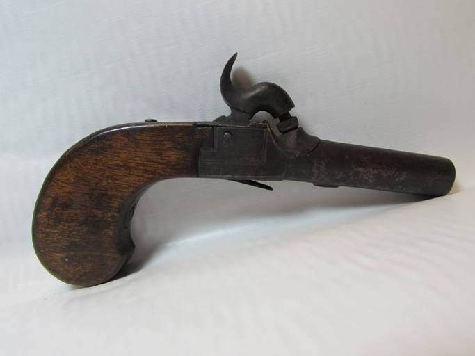 Elg Belgian Pocket Pistol Single Action Antique