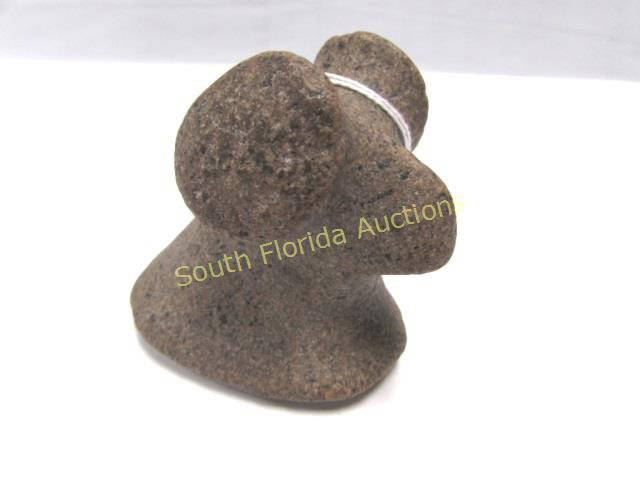 Native American Popeye Bird Stone Indian