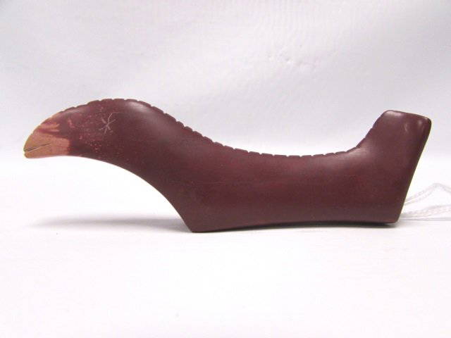 Birdstone Native American Indian Carved